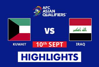 AFC World Cup Qualifiers - Kuwait vs Iraq