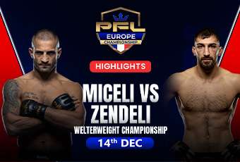 PFL Europe - Daniele Miceli Vs Florim Zendeli
