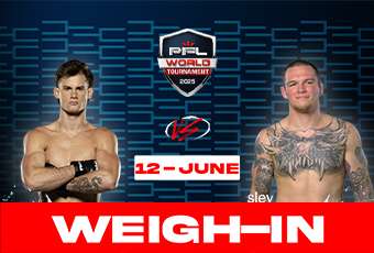 PFL World Tournament - Alexei Pergande vs Mike Bardsley - Weigh In