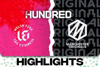 The Hundred Women's - Welsh Fire vs Manchester Originals - Highlights
