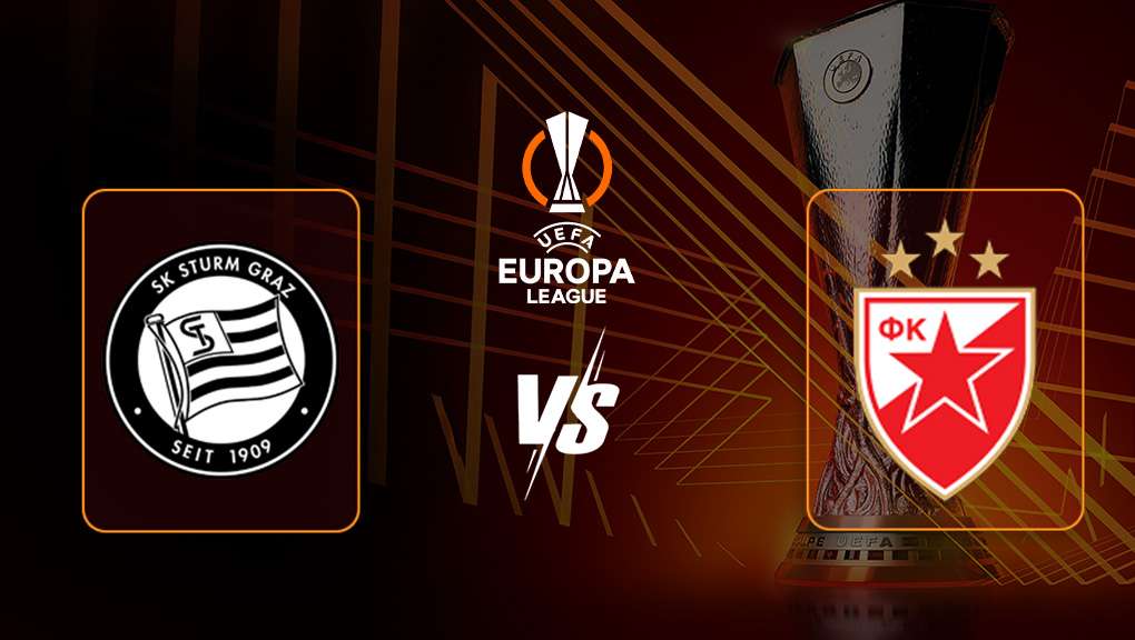 Watch Europa League 2025/26 SK Sturm Graz vs Crvena Zvezda live on tapmad