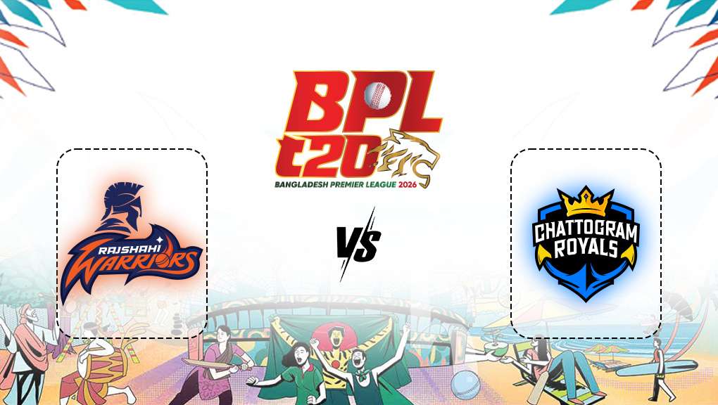Watch Rajshahi Warriors vs Chattogram Royals live | tapmad