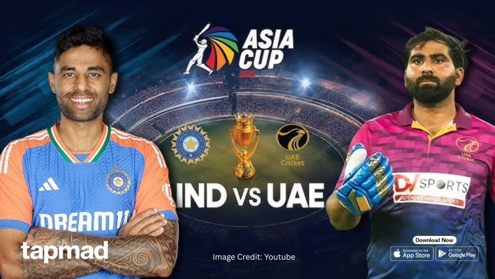 Watch Asia Cup 2025 Live Matches & Highlights on tapmad