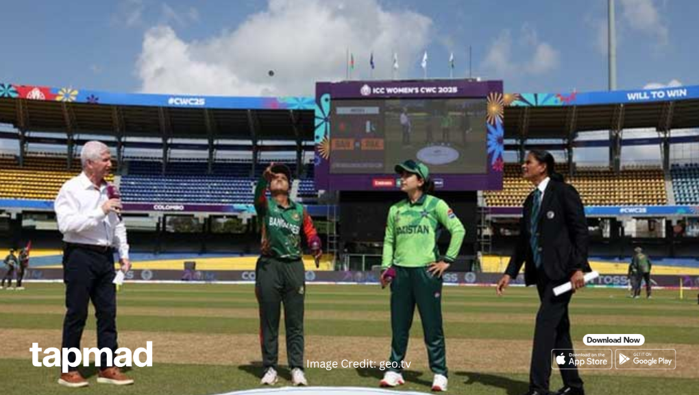Pakistan Won Toss, Bat First Against Bangladesh in Women’s CWC | tapmad