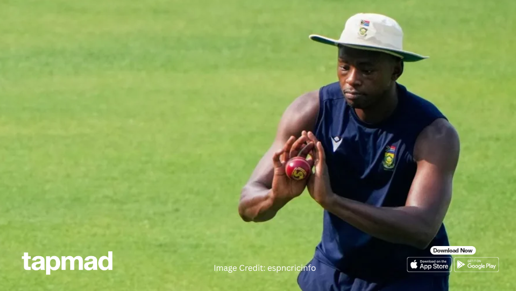 Rabada Ruled Out of 1st Test Against India Due to Rib Injury | tapmad