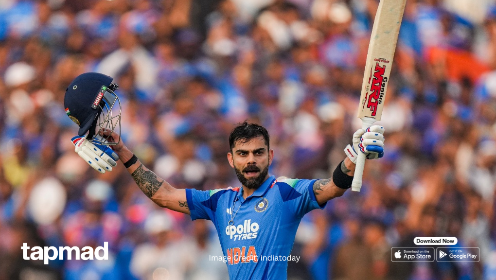 Will Virat Kohli Hit 100 Centuries Playing Only ODI Cricket? | tapmad
