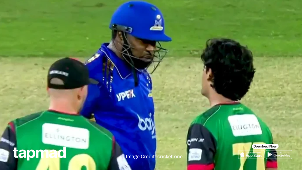 Naseem Shah Fined After Fiery Pollard Exchange In ILT20 Final | tapmad