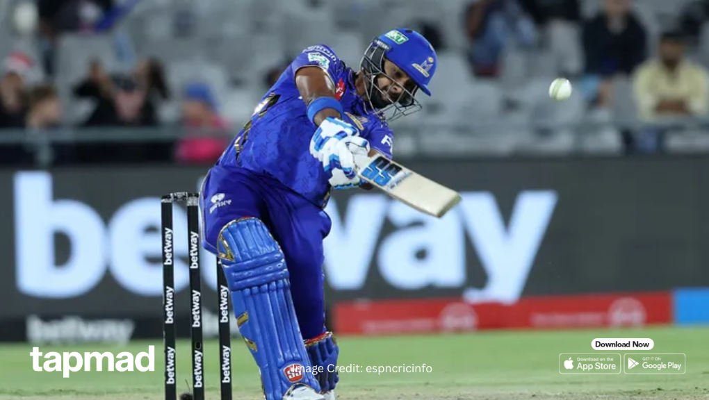MI Cape Town Edge Past Joburg Super Kings in a Thriller | tapmad