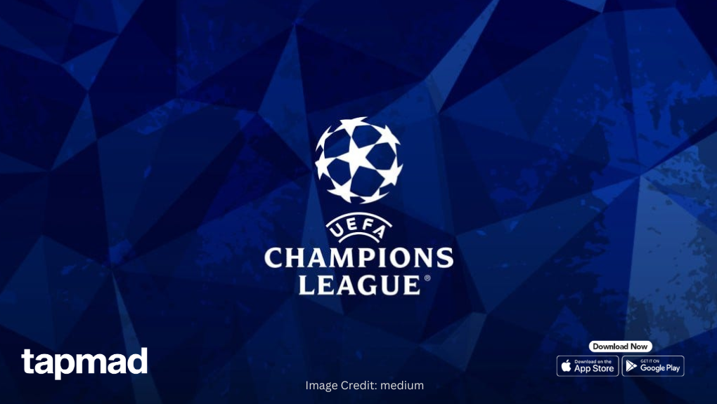 Watch UEFA Champions League 2025/26 Live Matches & Highlights on tapmad