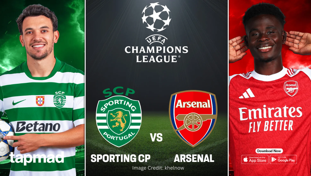 Watch UEFA Champions League 2025/26 Live Matches & Highlights on tapmad